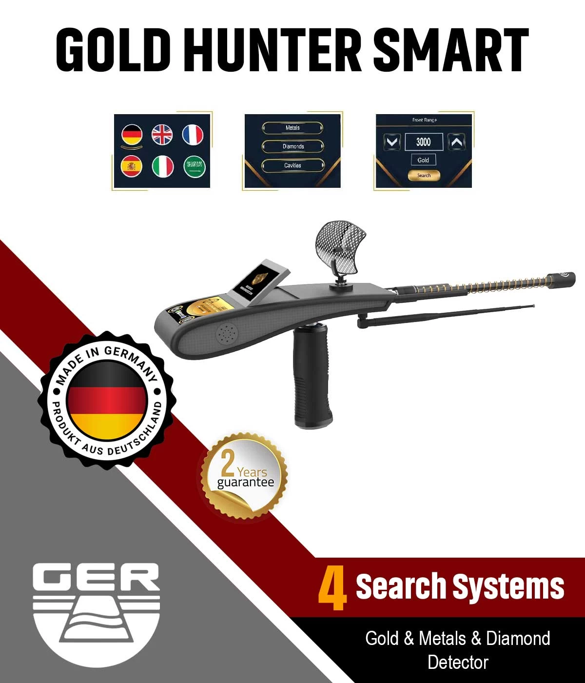 GOLD HUNTER SMART DETECTOR